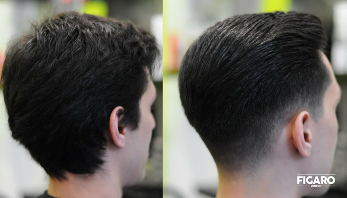 The slicked back pompadour | Figaro London Hair & Beauty | Old Street